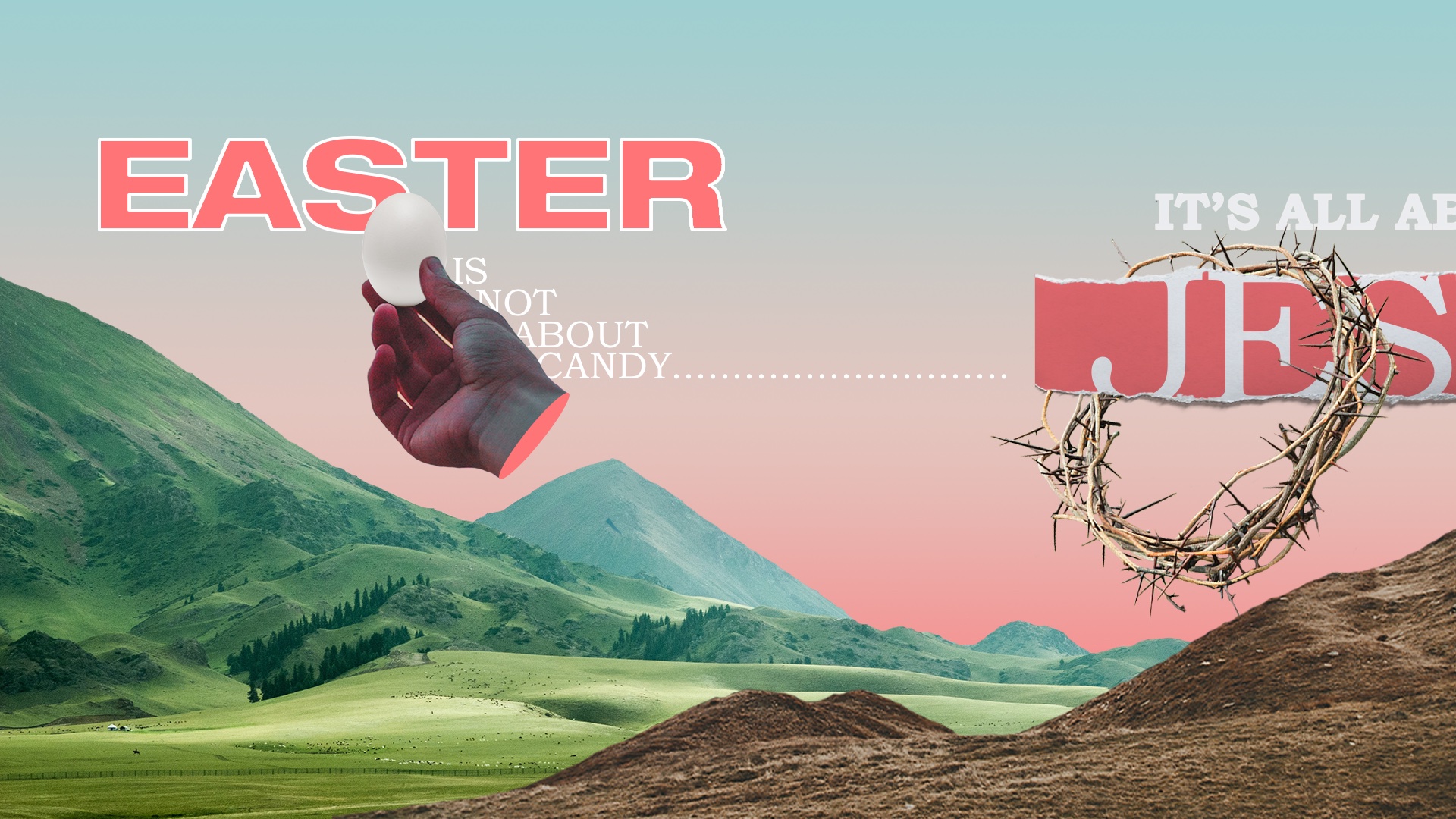Social Graphics: Easter Swipe Series - Church Visuals