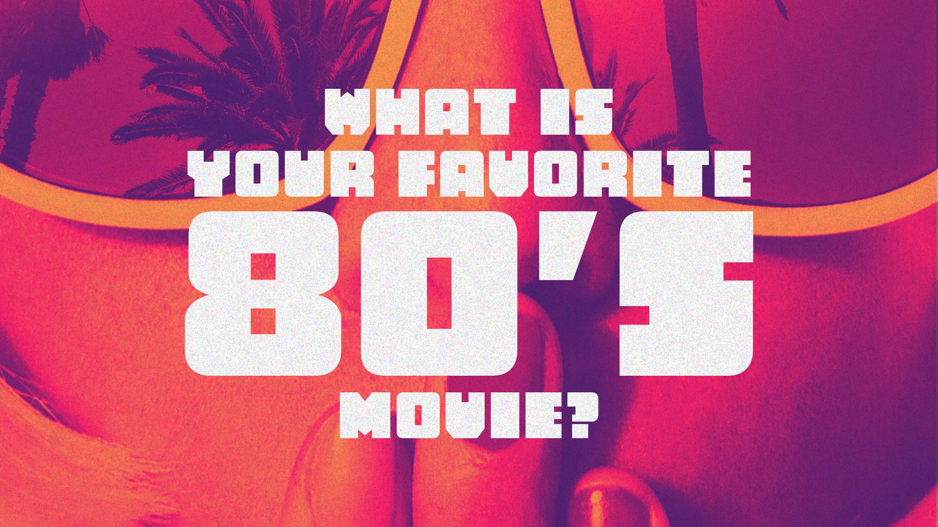 Social Graphics: 80s Interaction - Church Visuals