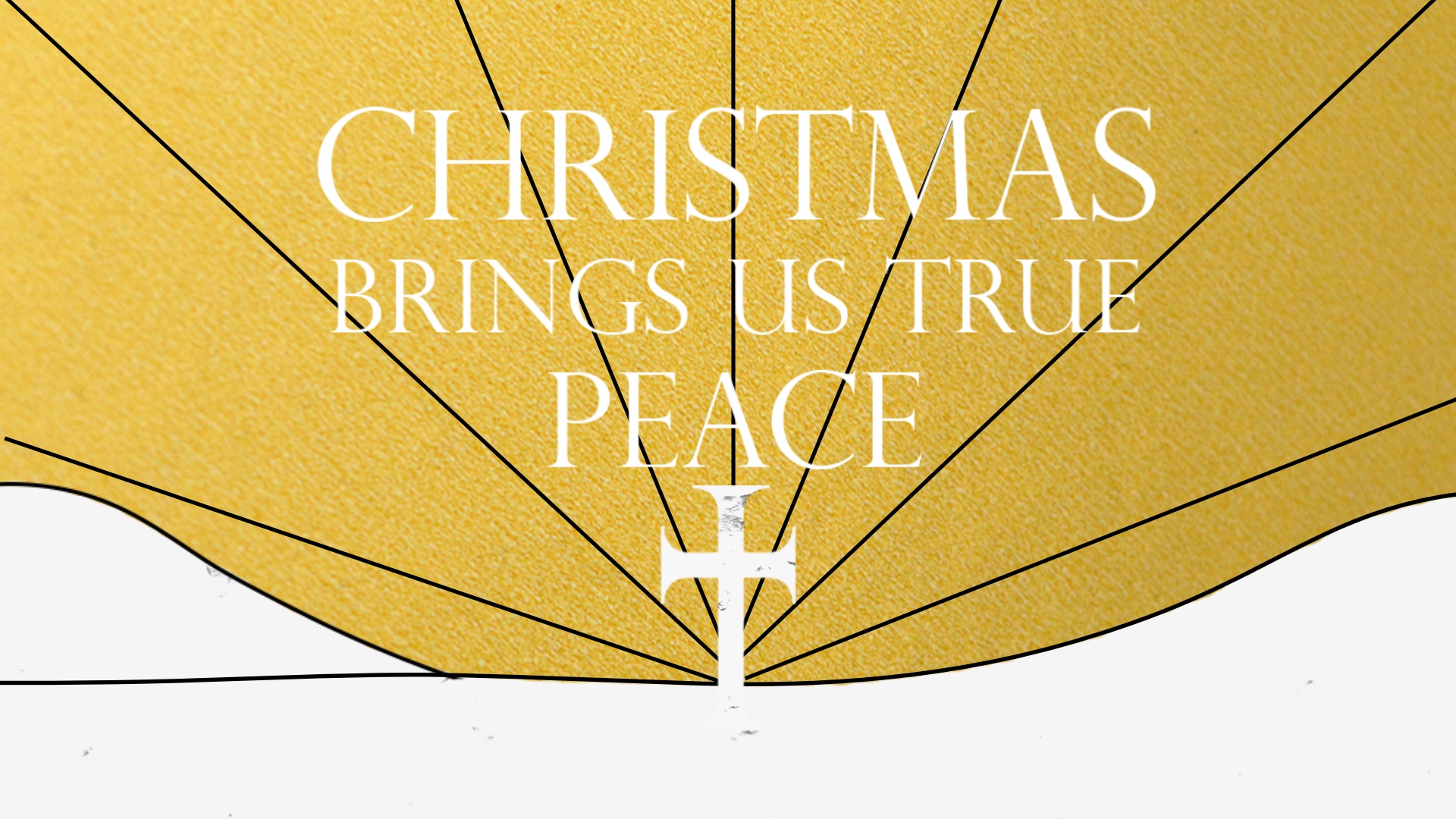 Social Graphics: Christmas Brings True Peace - Church Visuals