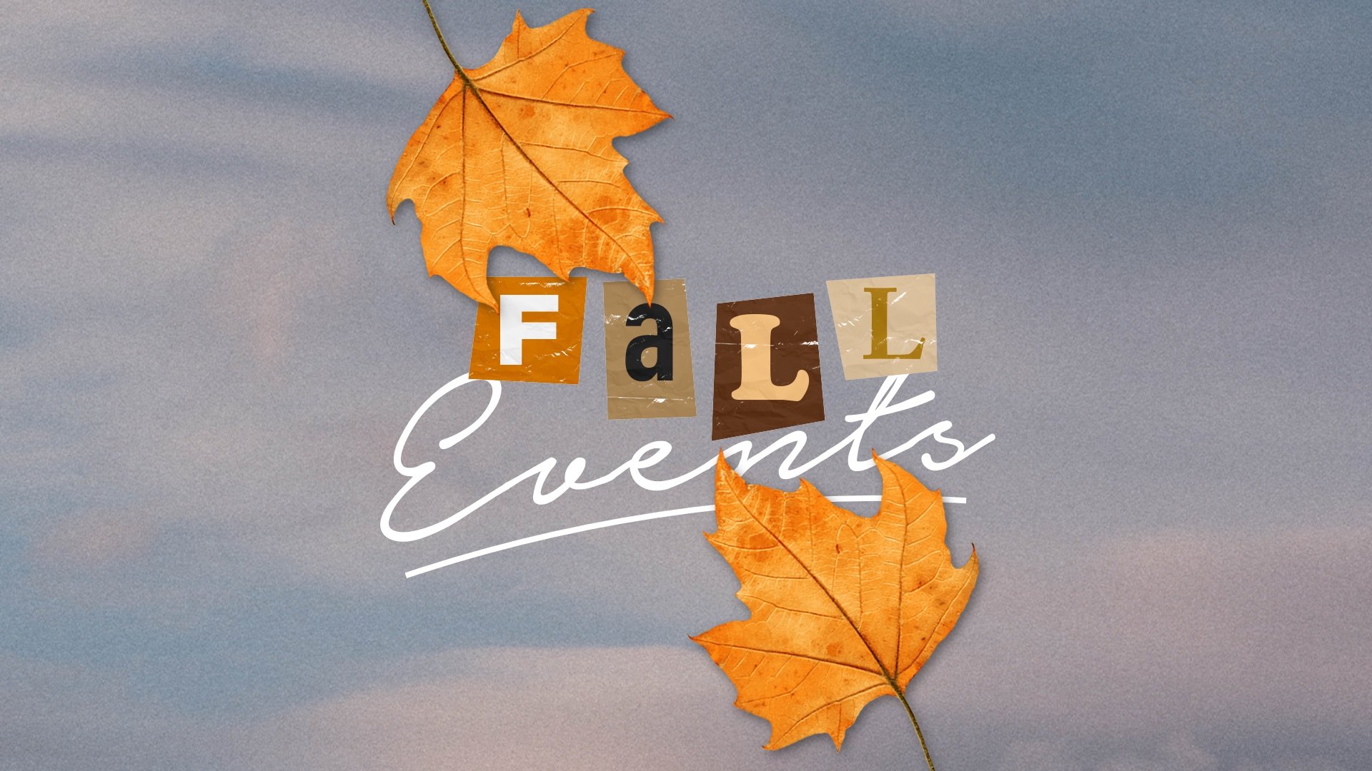 Social Graphics: Fall Events - Church Visuals