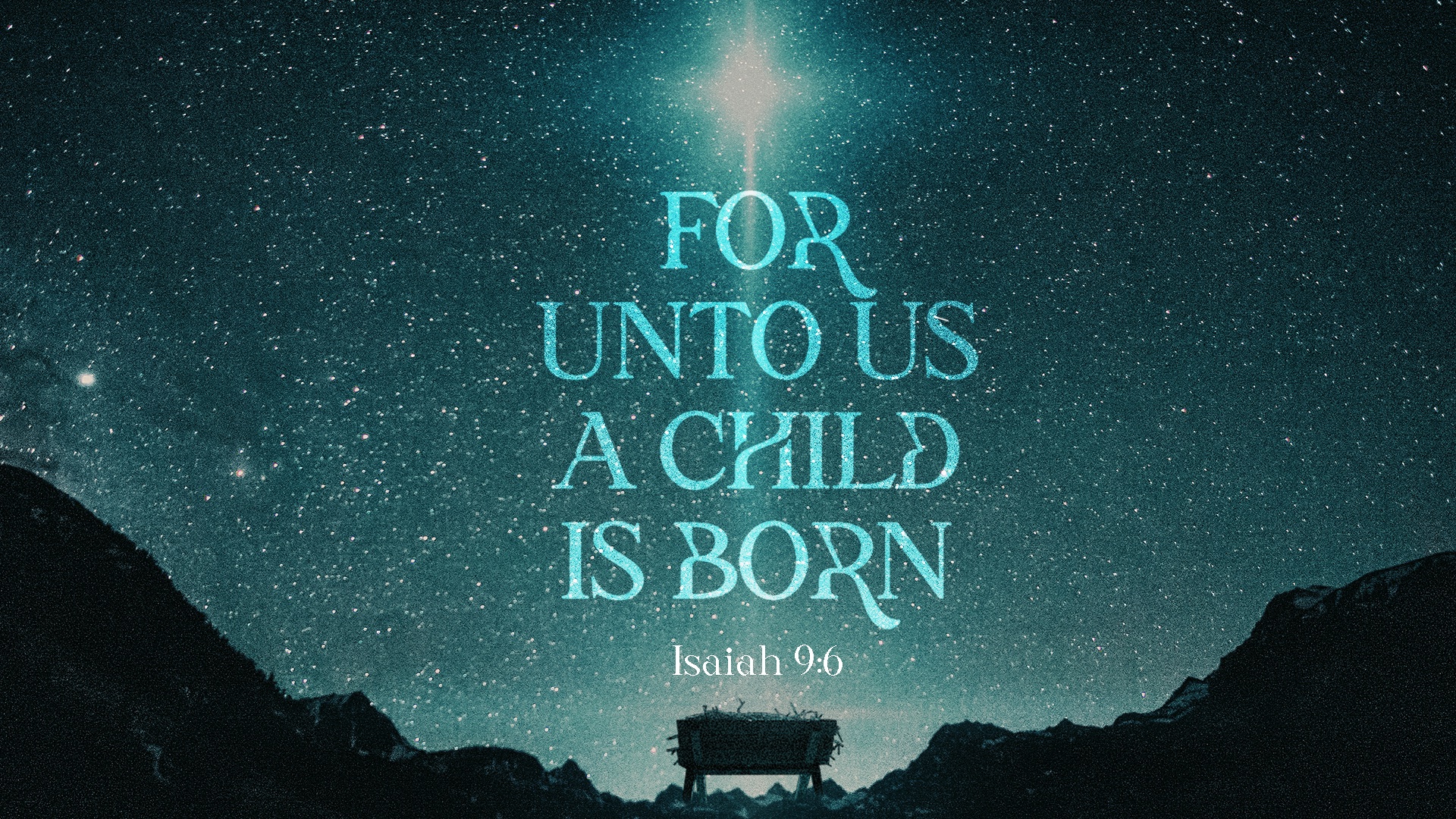 Social Graphics: A Child is Born - Church Visuals