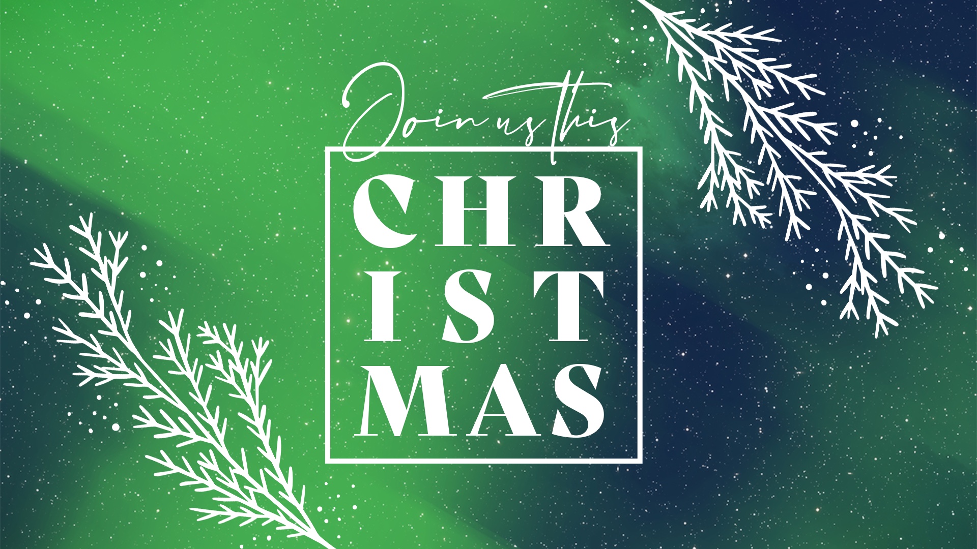 Social Graphics: Join Us this Christmas - Church Visuals
