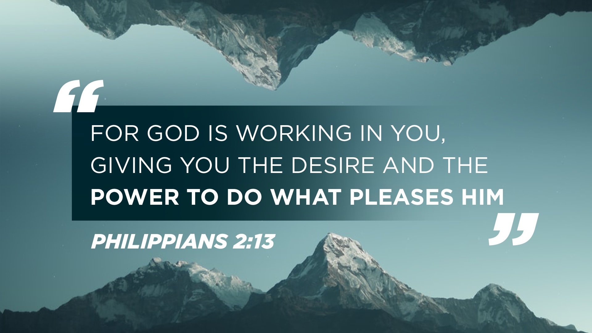 Social Graphics: Philippians 2:13 - Church Visuals