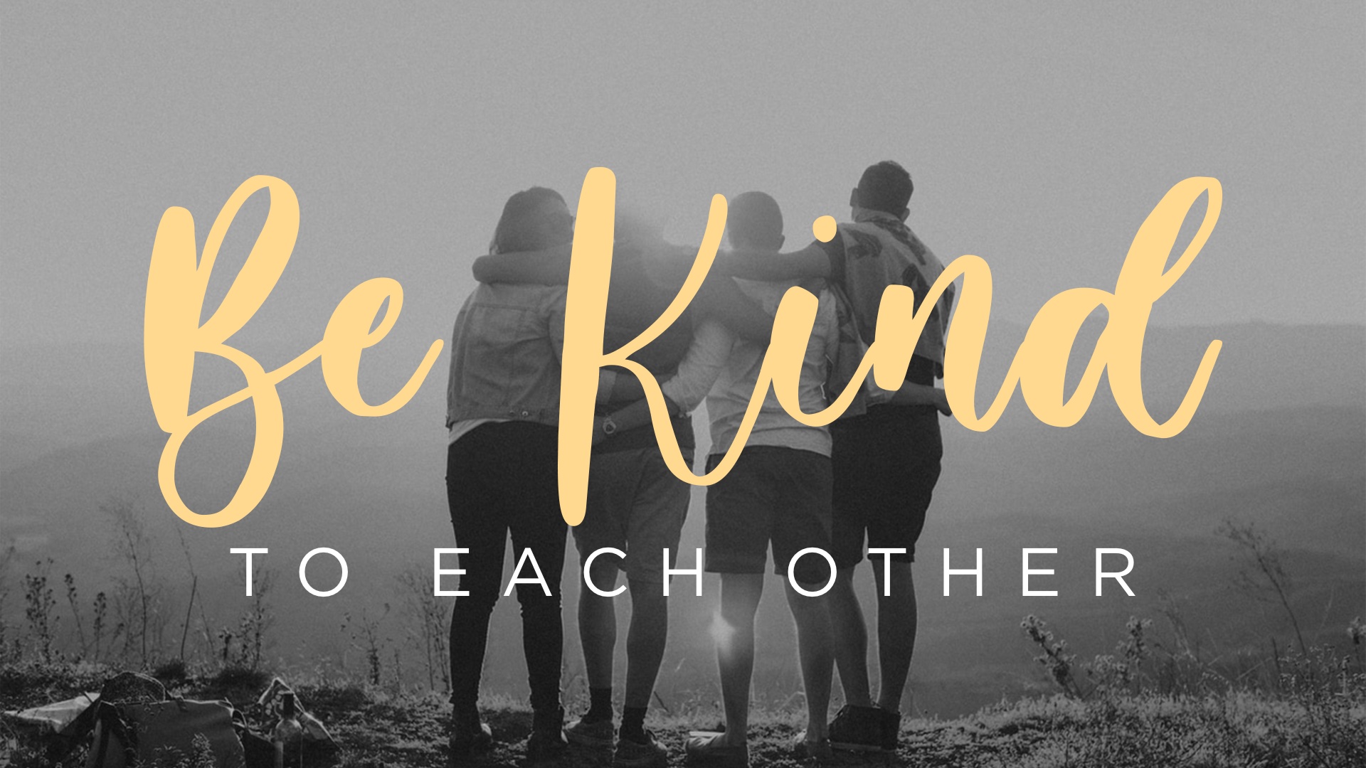 Social Media: Be Kind - Church Visuals
