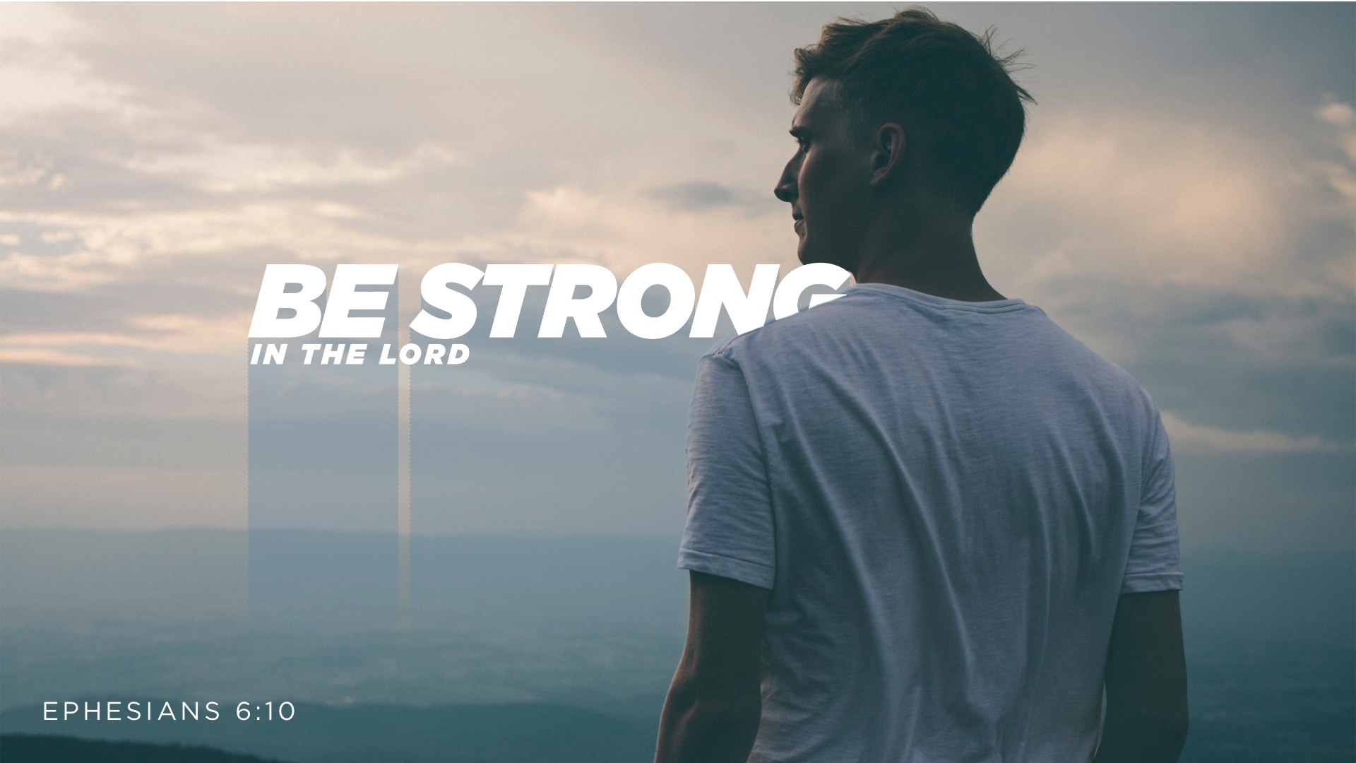 Social Media: Be Strong in the Lord - Church Visuals