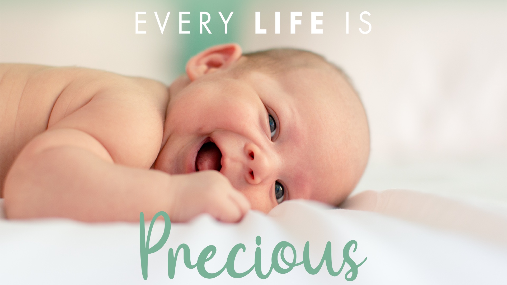 Social Graphics: Every Life Is Precious - Church Visuals