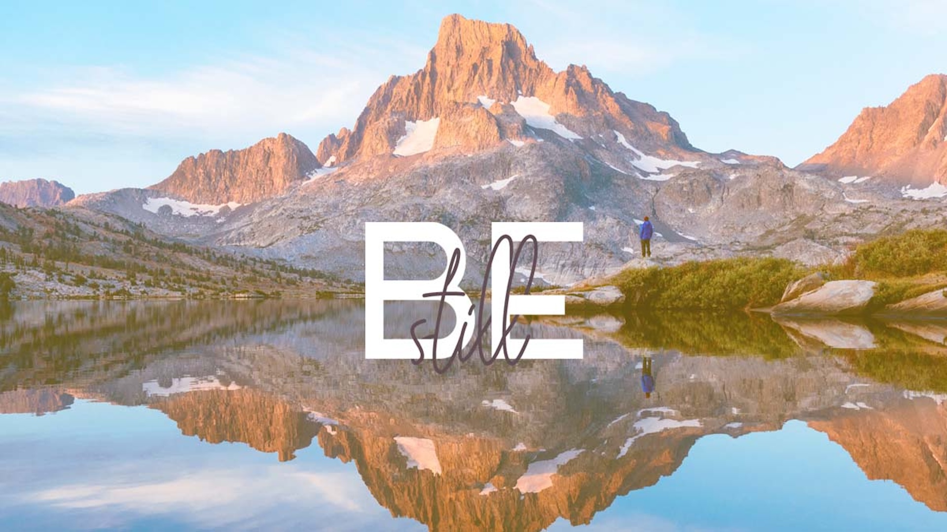 Social Graphics: Be Still - Church Visuals