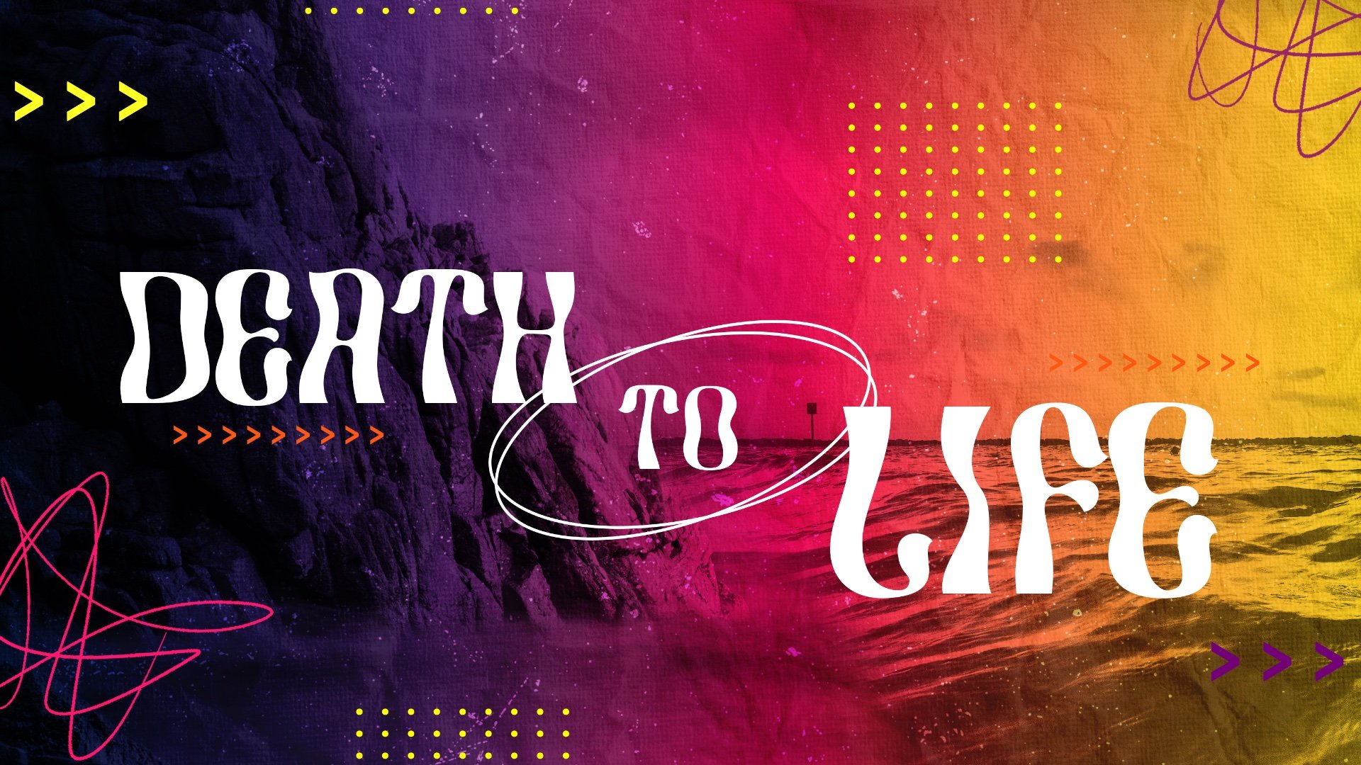 Social Graphics: Death To Life - Swipe Series - Church Visuals