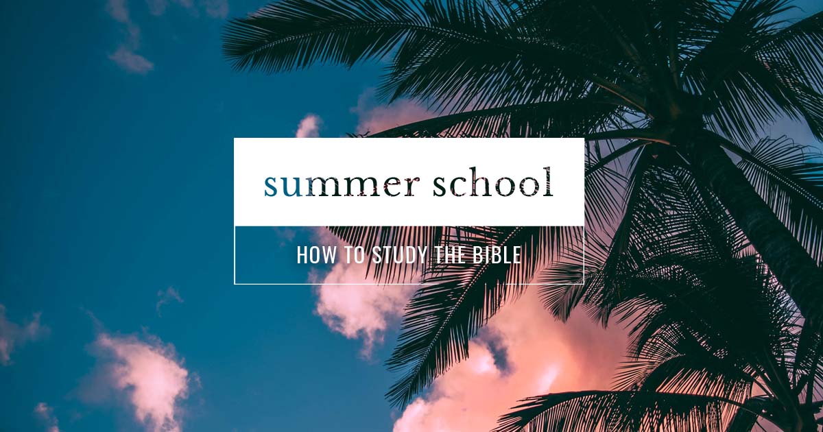 Social Graphics: Summer School - Church Visuals