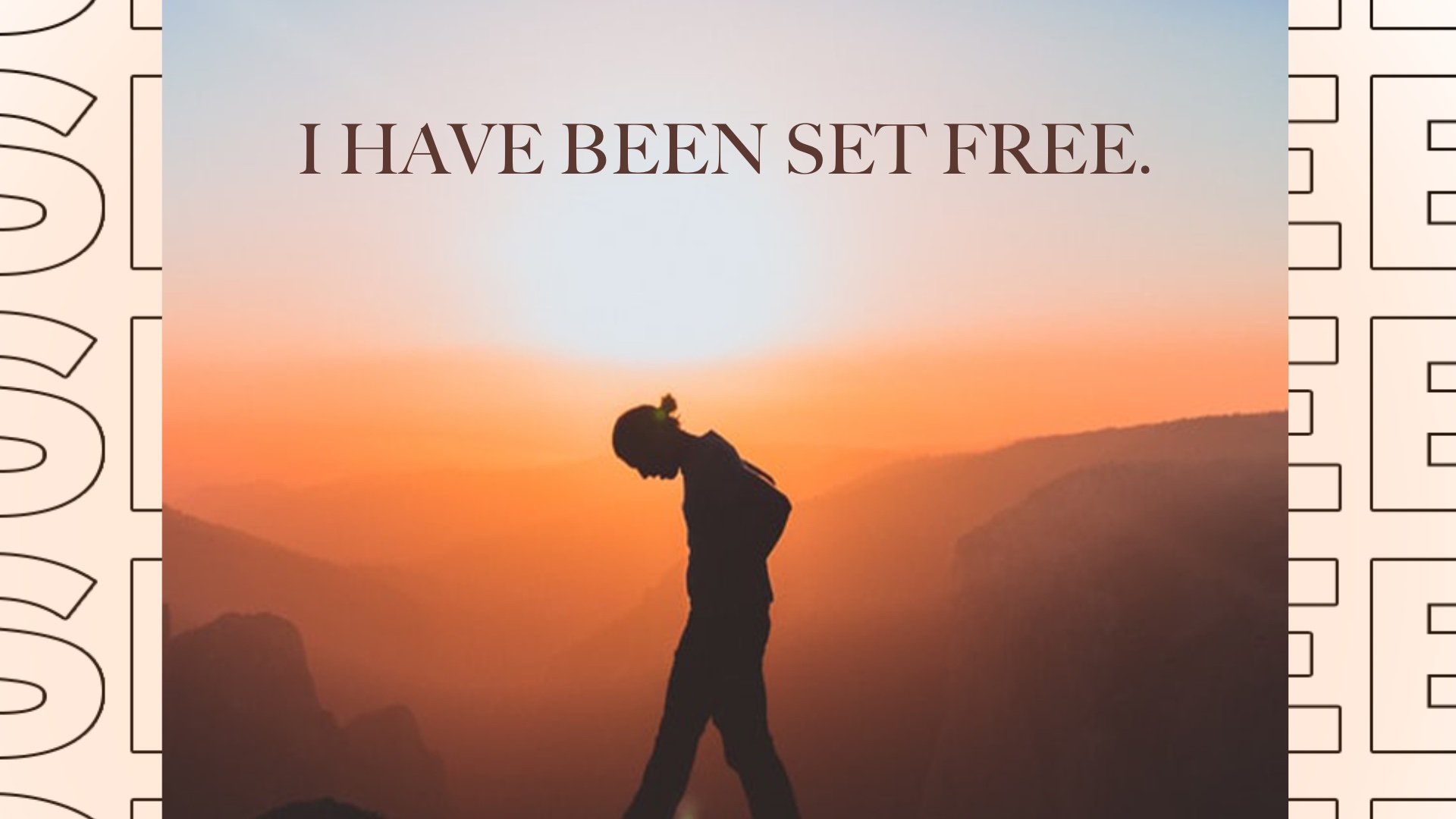 Social Graphics: I Have Been Set Free - Church Visuals