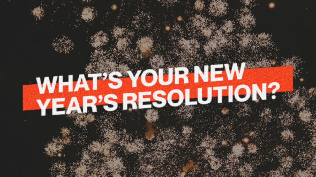 Social Graphics: New Year's Resolution - Church Visuals