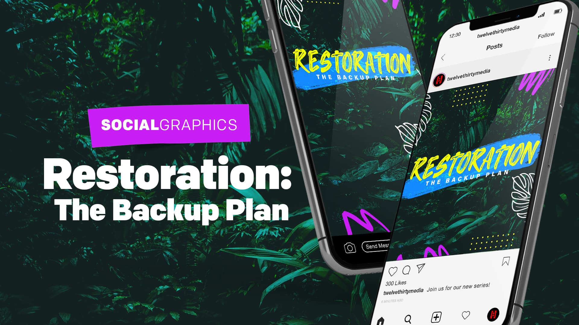 Restoration - The Backup Plan - Church Visuals