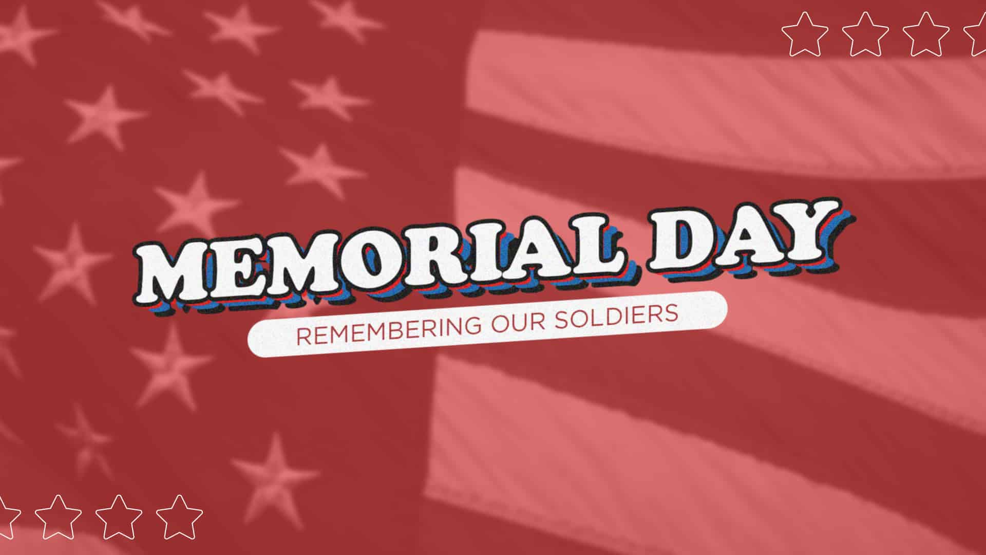 Social Graphics: Memorial Day - Church Visuals