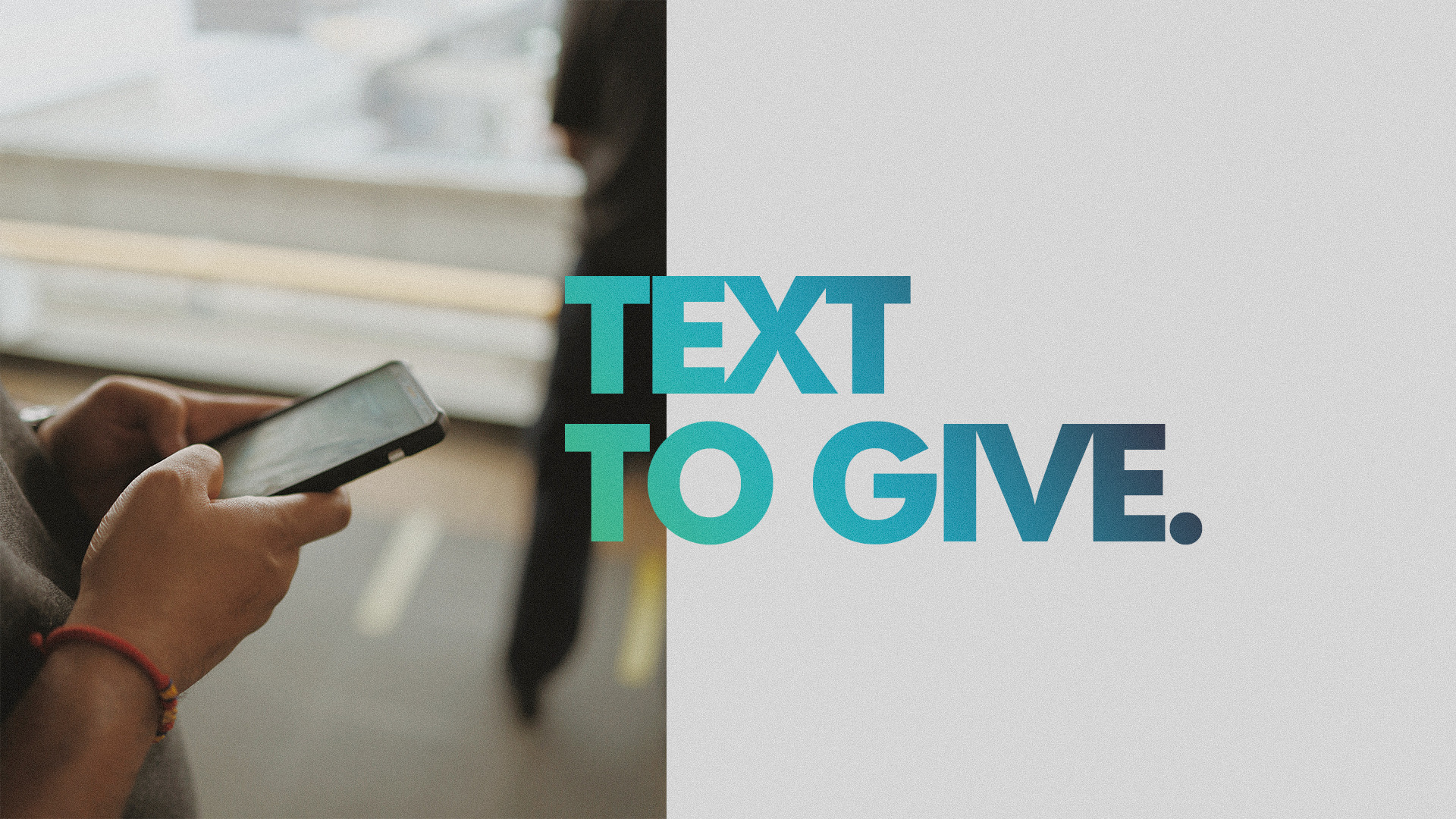 Social Graphics: Text To Give - Church Visuals