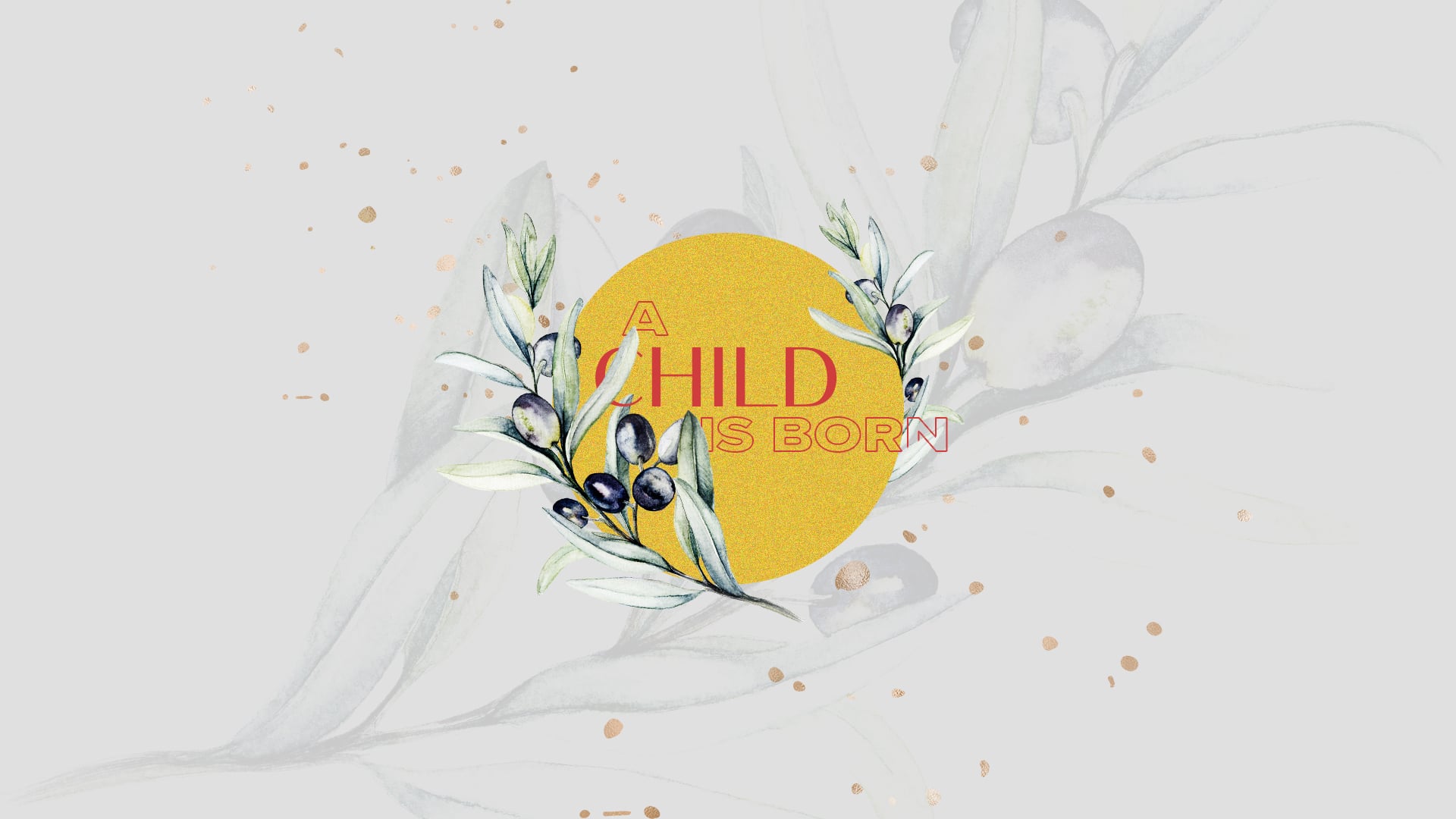 Social Graphics: A Child Is Born - Church Visuals