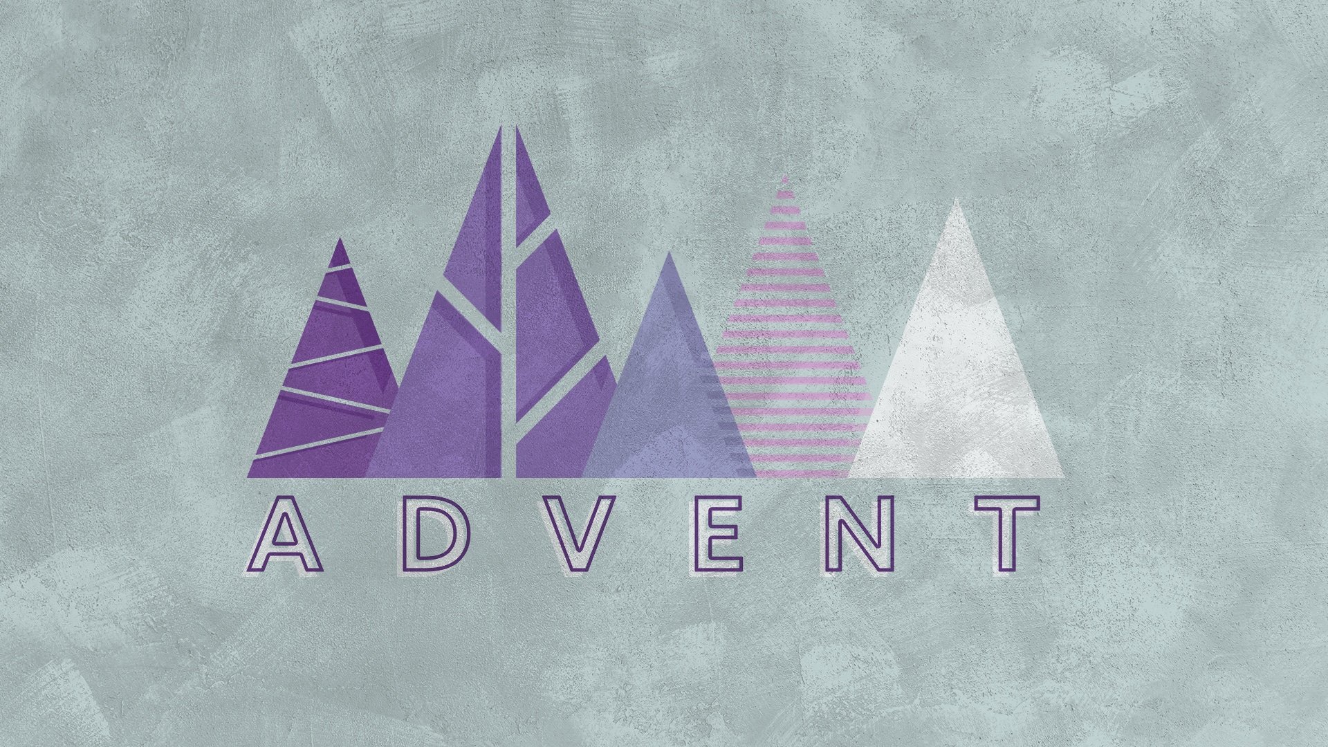 Graphics: Advent Trees - Church Visuals