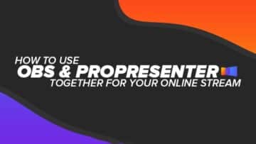 How to use OBS and Pro Presenter together for your Online Stream ...