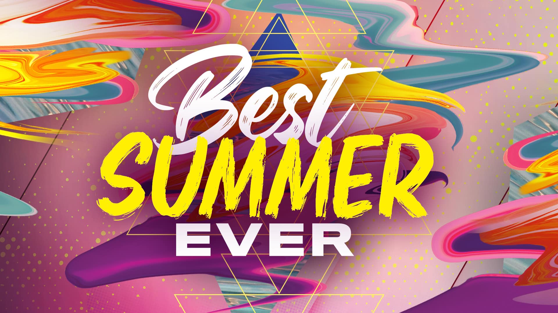 Ministry Graphics: Best Summer Ever - Church Visuals