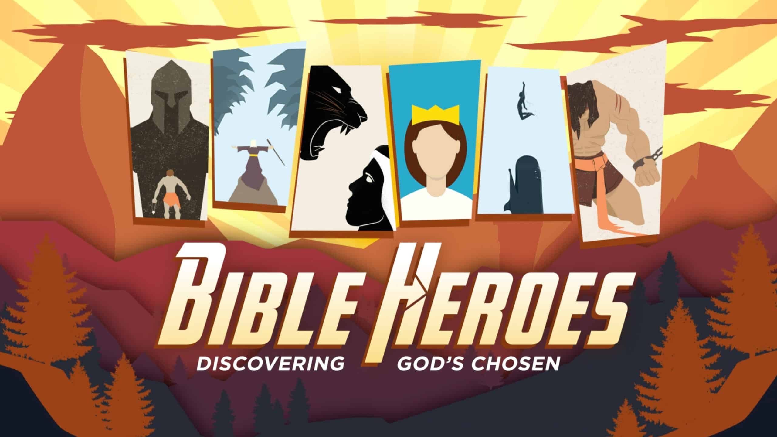 Motion Graphics: Bible Heroes - Church Visuals