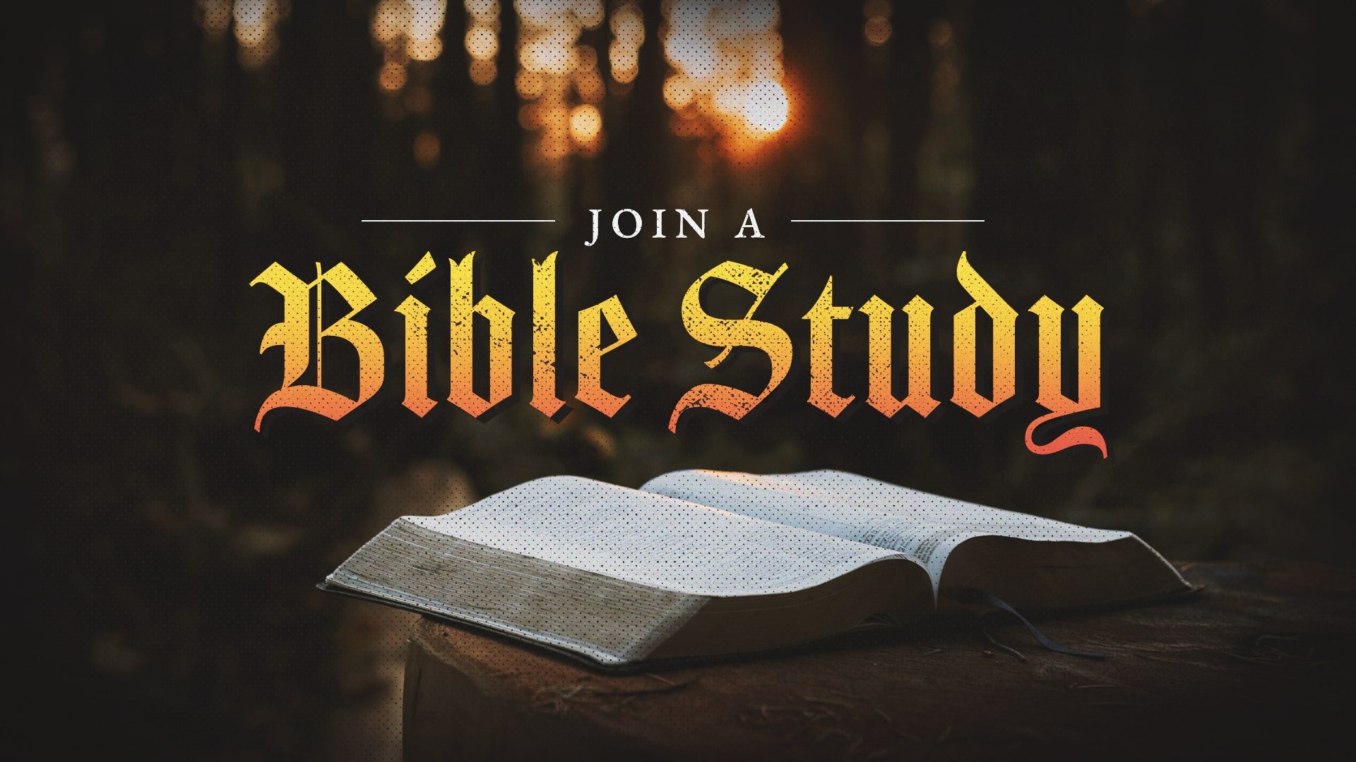 Bible Study - Church Visuals