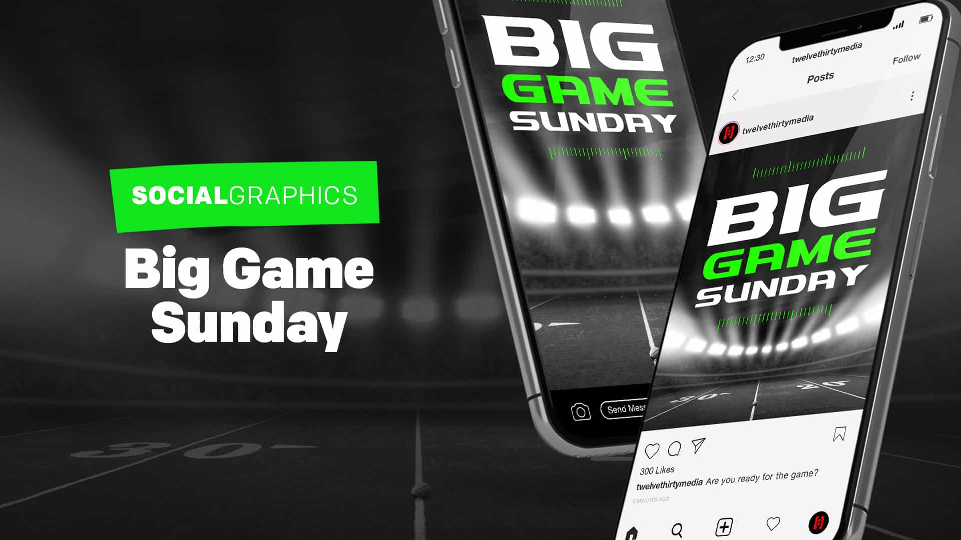 Big Game Sunday - Church Visuals