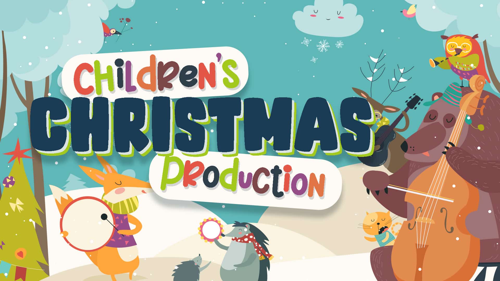 Ministry Graphics: Children's Christmas Production - Church Visuals