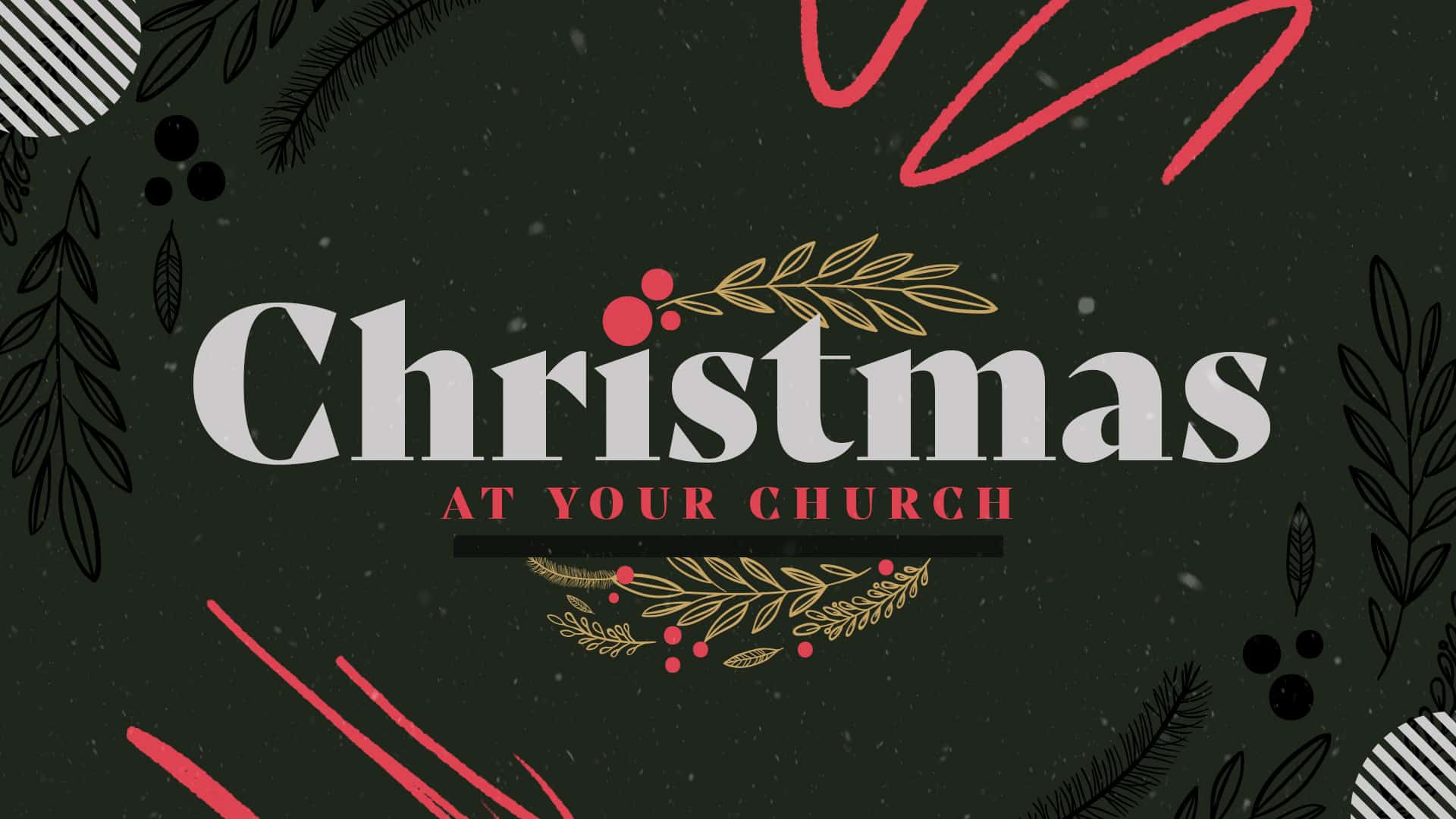 Ministry Graphics: Christmas At Your Church - Church Visuals