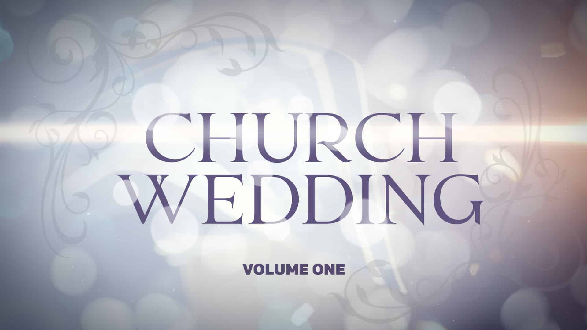 Motion Graphics: Church Wedding: Volume One - Church Visuals