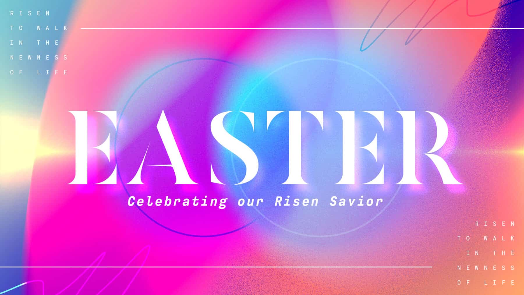 Easter Sermon Series Videos & Graphics - Church Visuals
