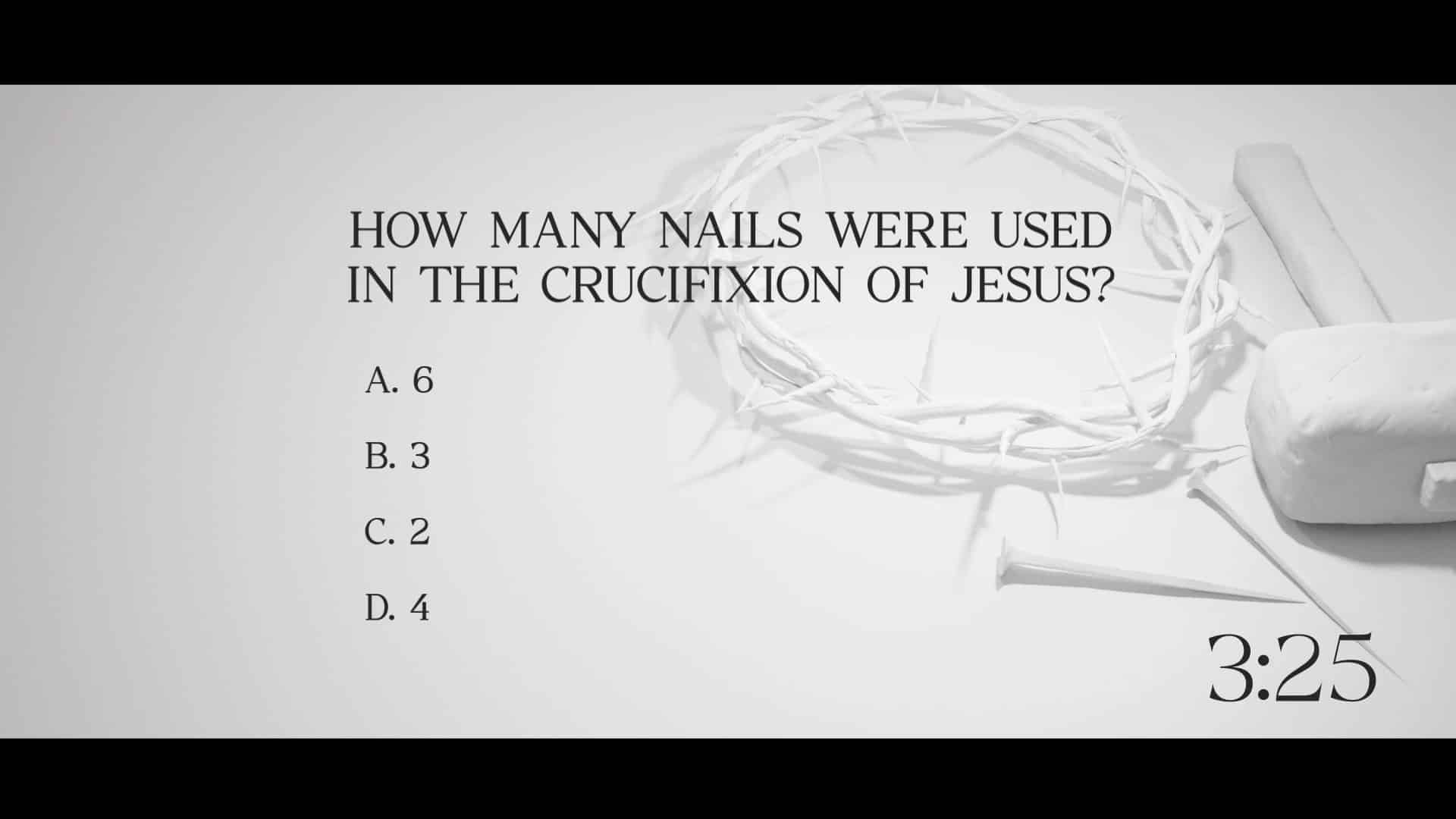 Countdown: Classic Easter Trivia Countdown - Church Visuals