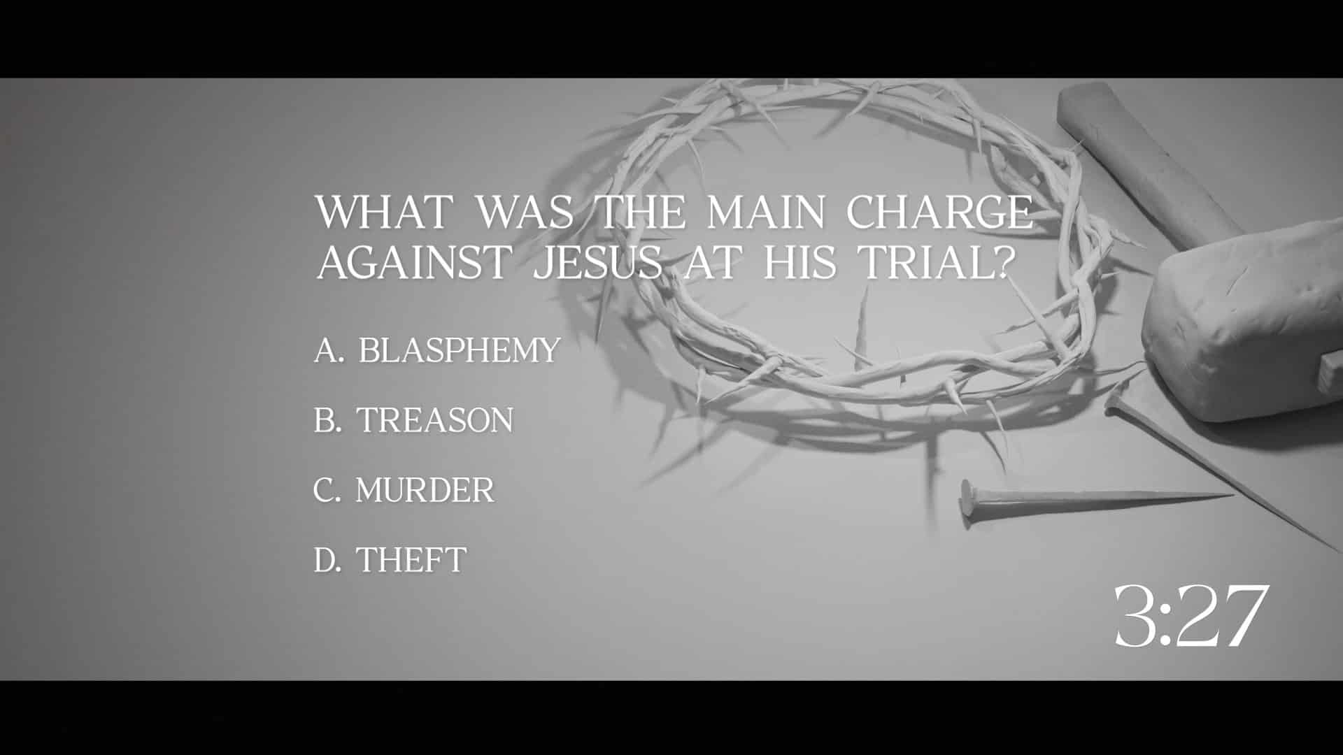 Countdown: Holy Week Trivia: Easter Countdown - Church Visuals