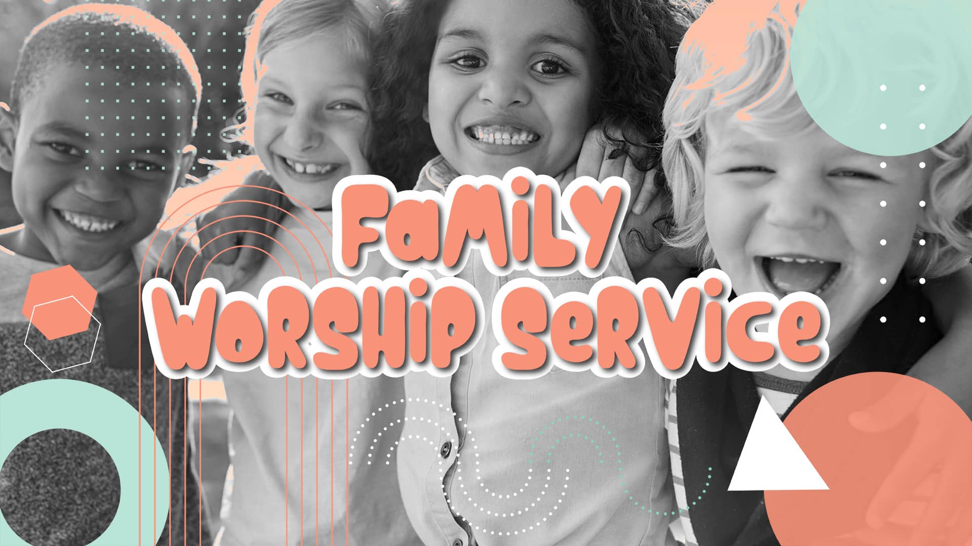 Ministry Graphics: Family Worship Service - Church Visuals