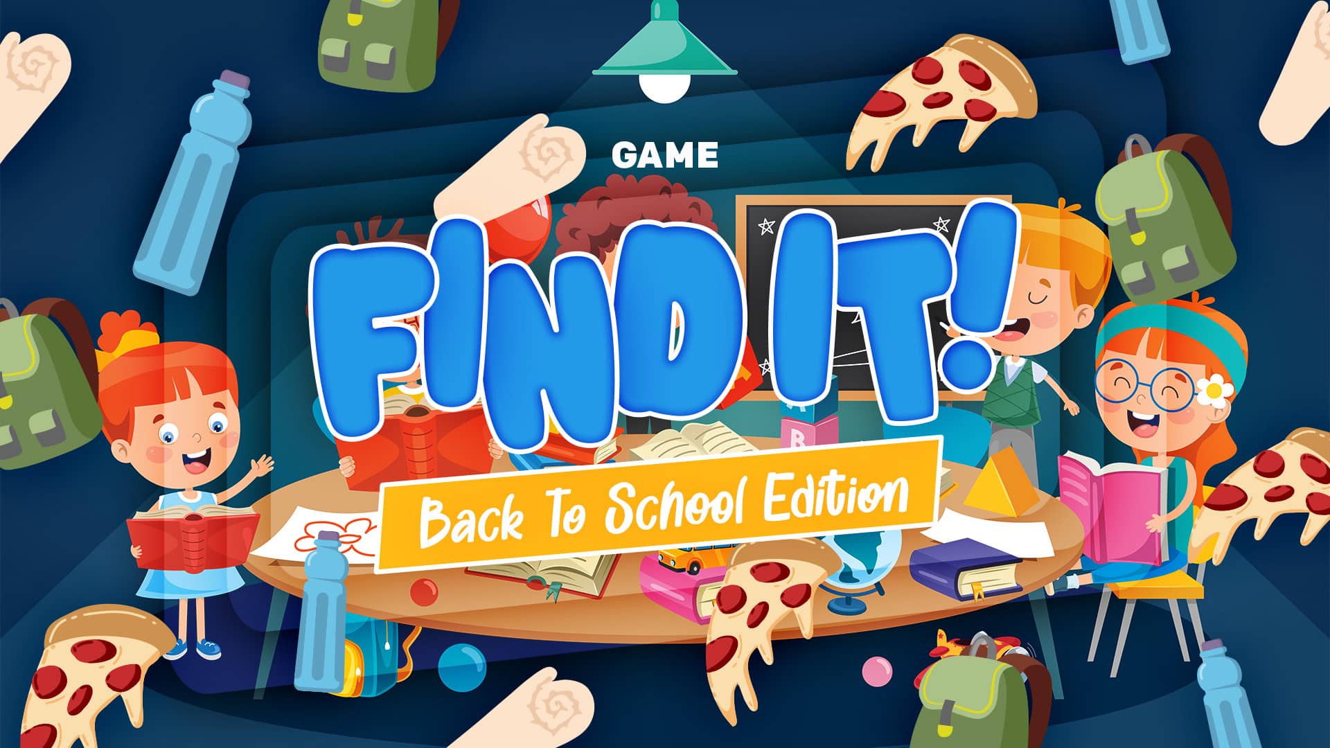 Game: Find It - Back to School Edition Game - Church Visuals