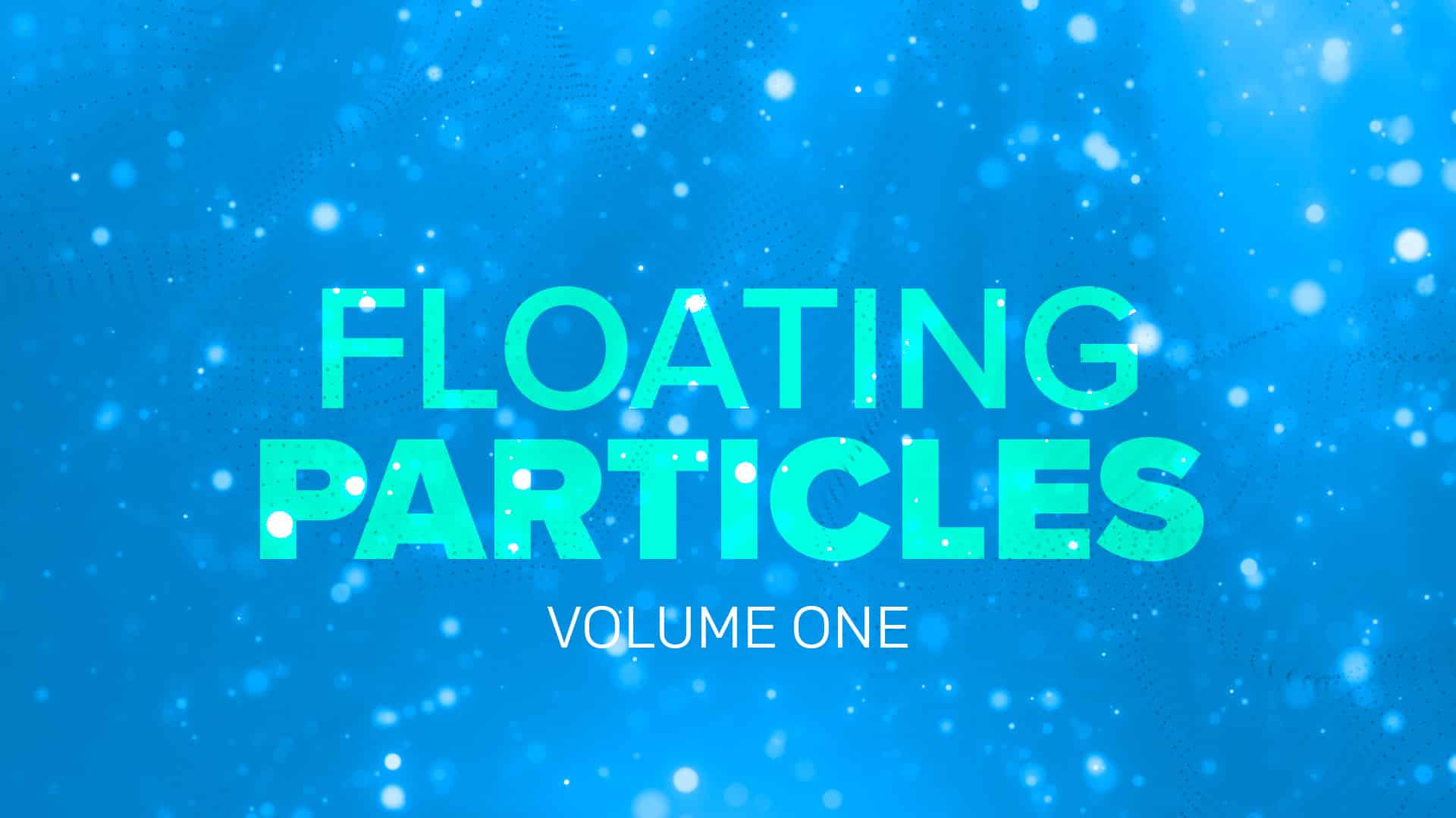Motion Graphics: Floating Particles: Volume One - Church Visuals