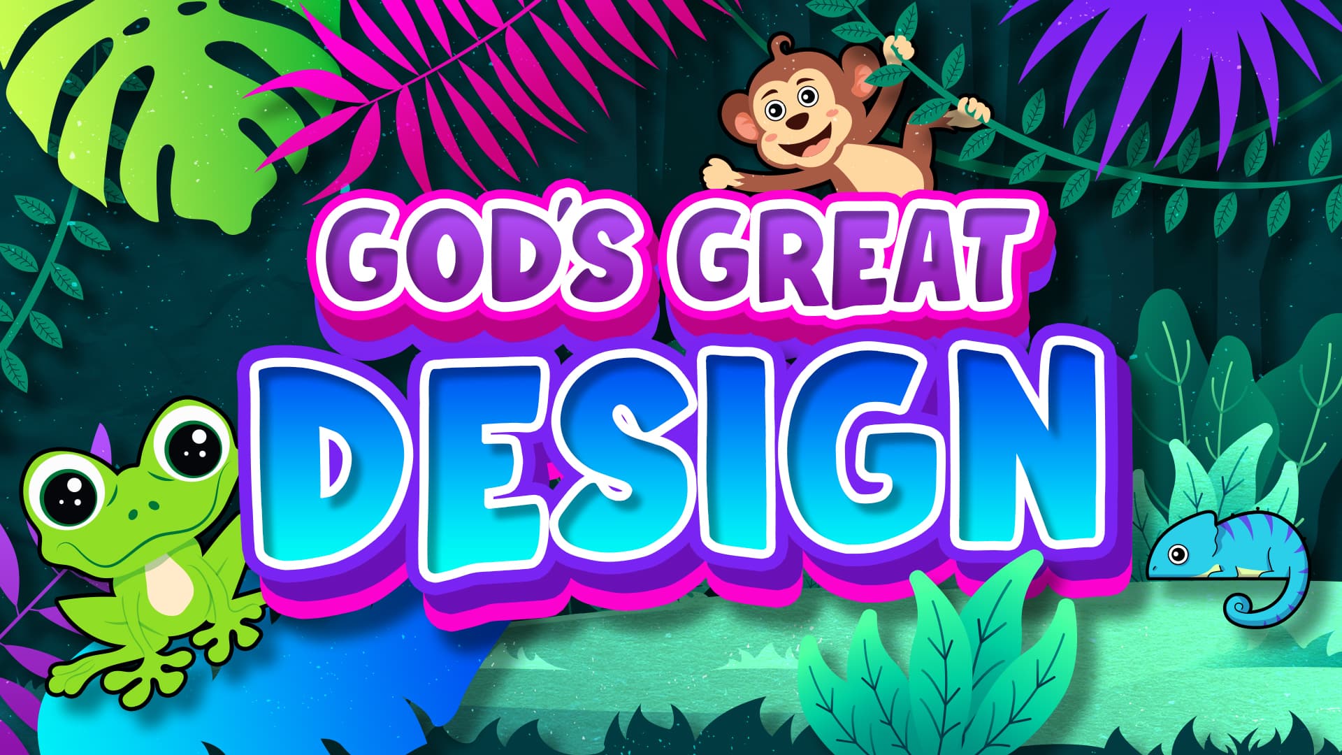 Ministry Graphics: God's Great Design - Church Visuals