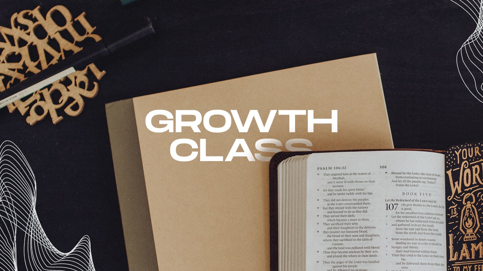 Ministry Graphics: Growth Class - Church Visuals