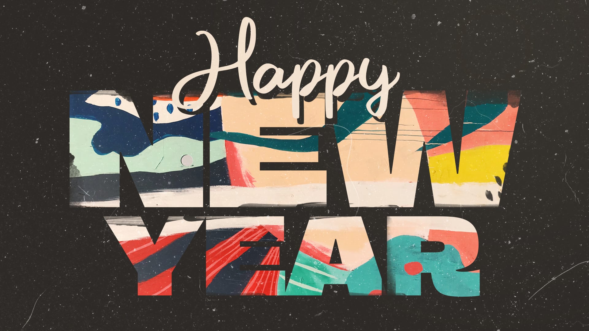 Social Graphics: Happy New Year - Church Visuals