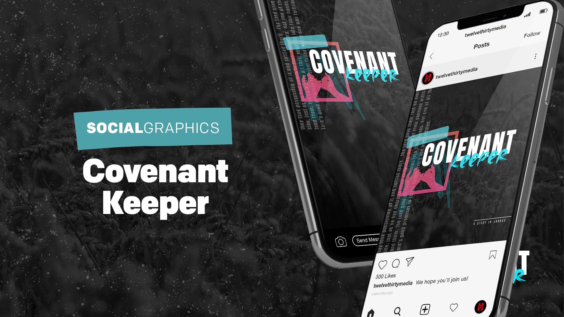 Covenant Keeper - A Study in Joshua - Church Visuals