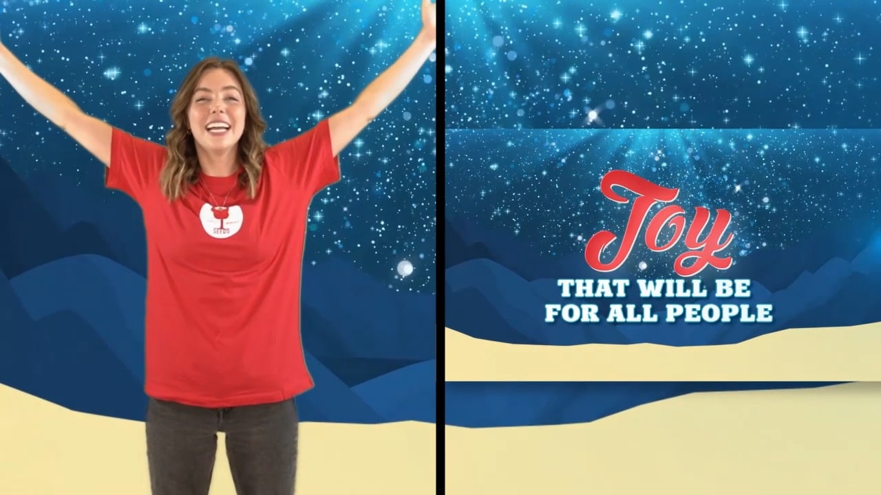 Worship Video: Joy (Updated Version): Hand Motions - Church Visuals