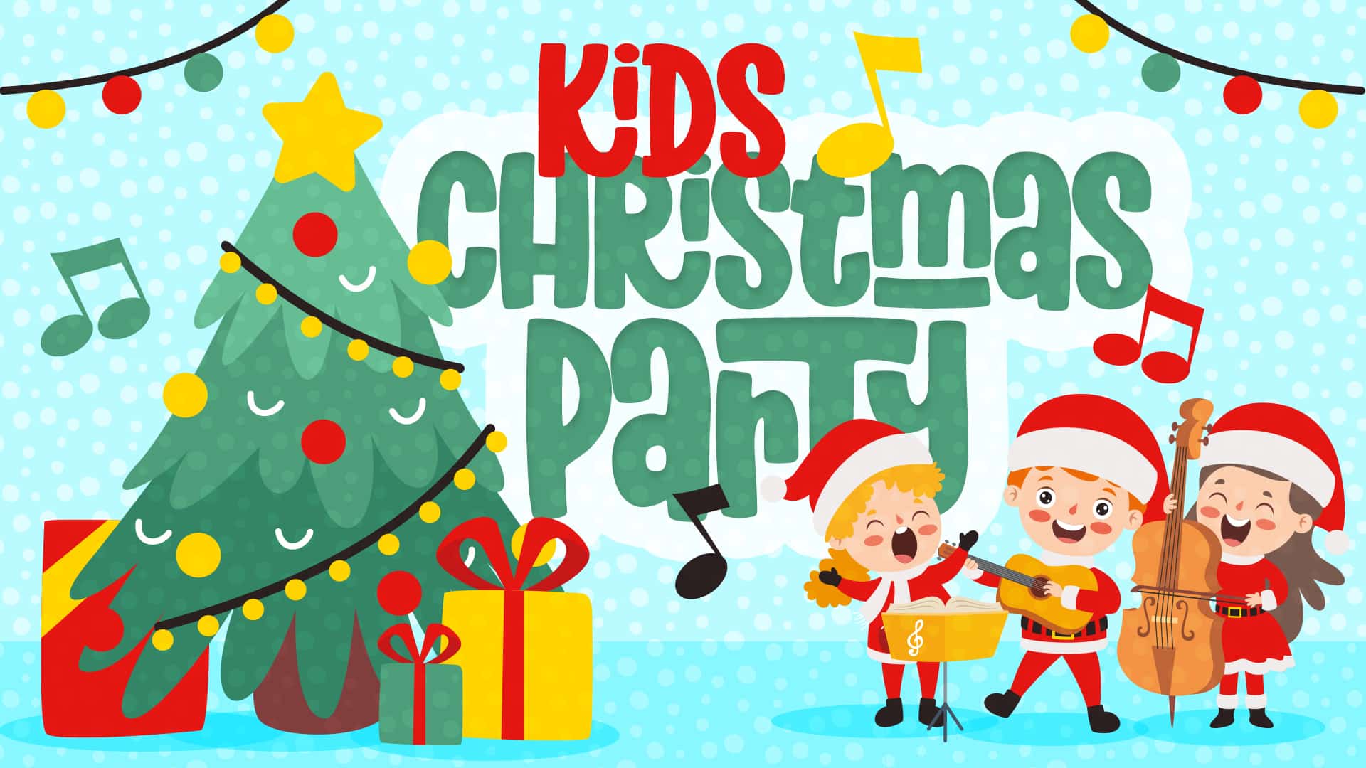 Kids Christmas Party - Church Visuals