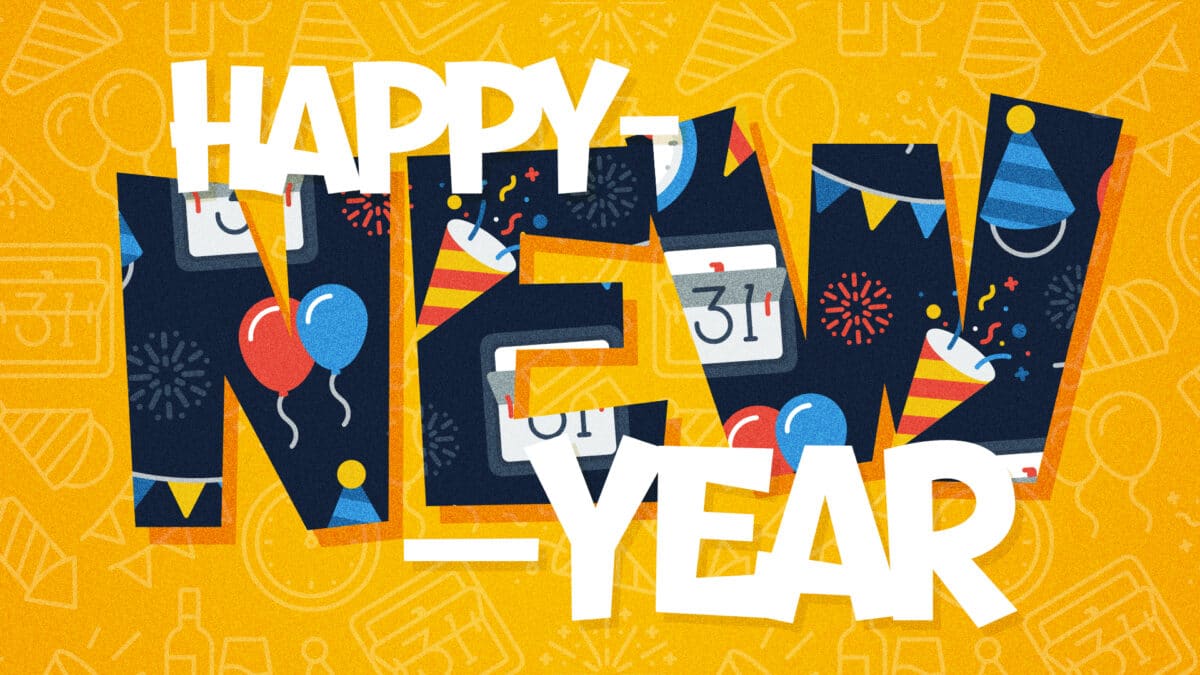 Social Graphics: Happy New Year - Church Visuals