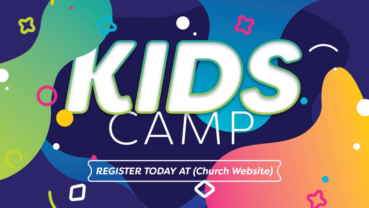 Ministry Graphics: Kids Camp - Church Visuals