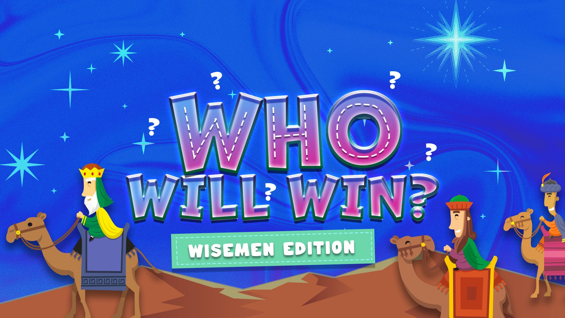 Game: Who Will Win? Wise Men Race - Church Visuals