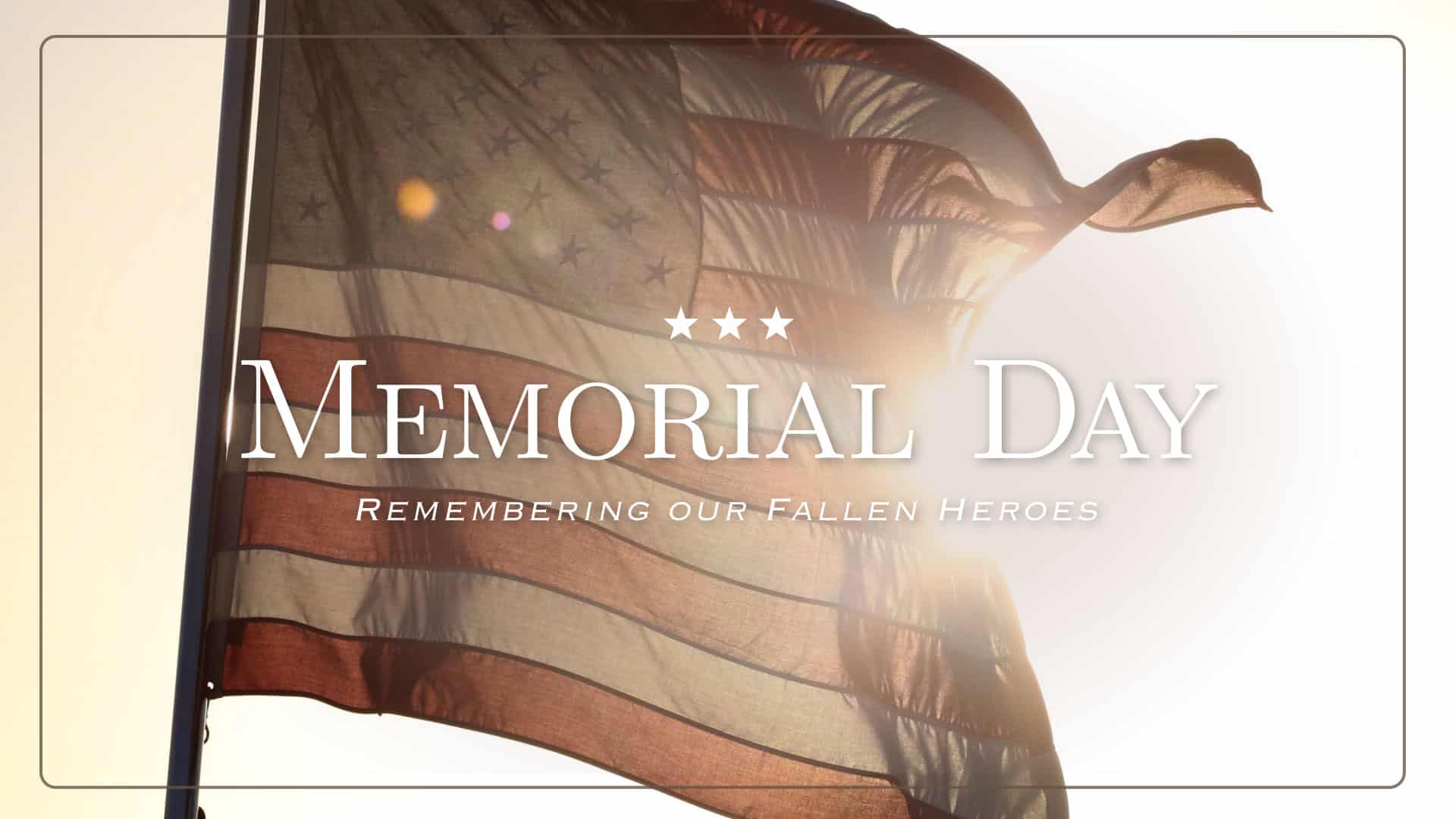 Social Graphics: Memorial Day - Fallen Heroes - Church Visuals