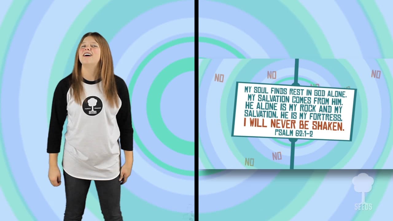 Worship Video: Never Be Shaken: Hand Motions - Church Visuals