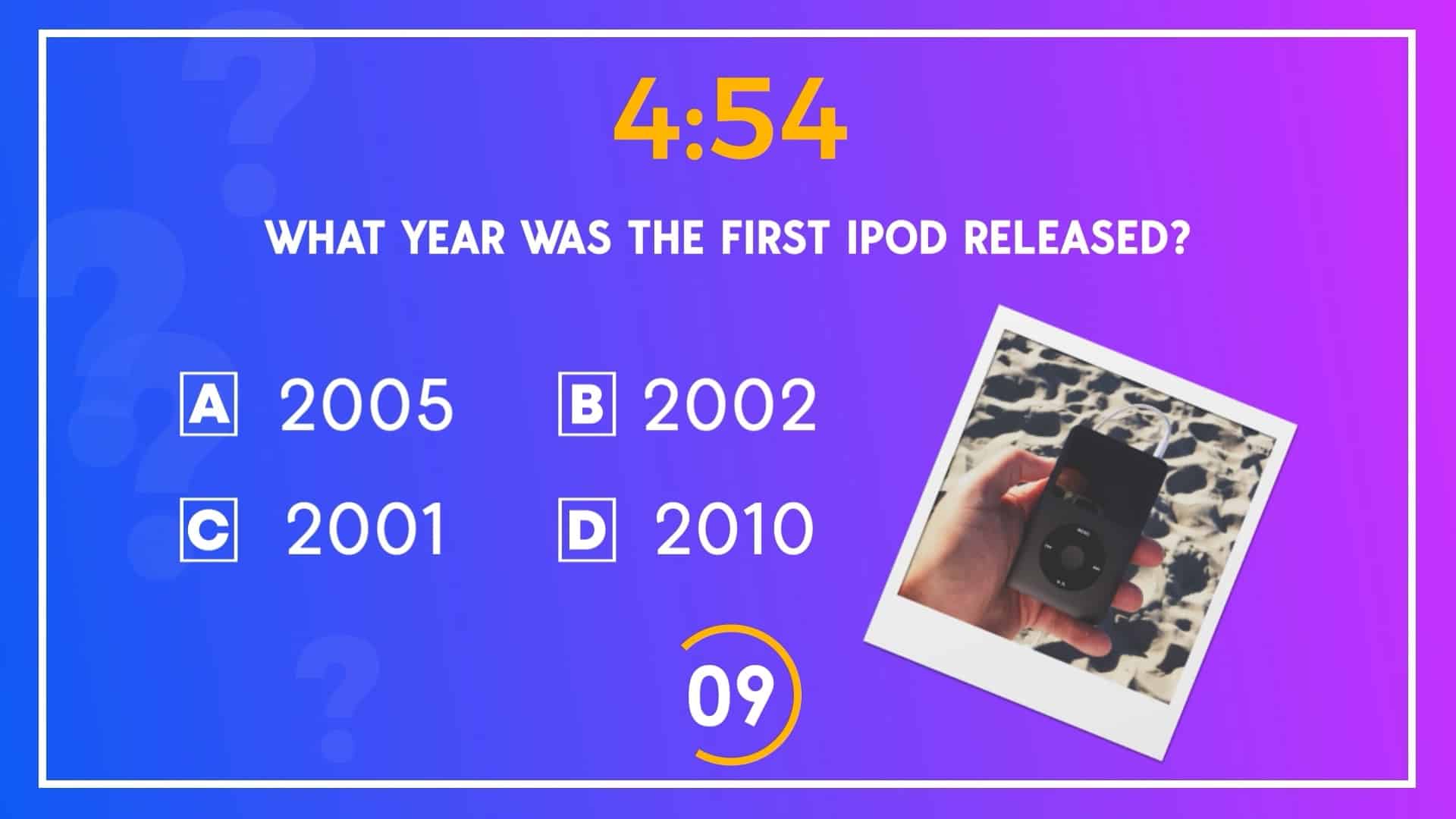 Countdown: What Year Did it Happen?: New Year's Countdown - Church Visuals