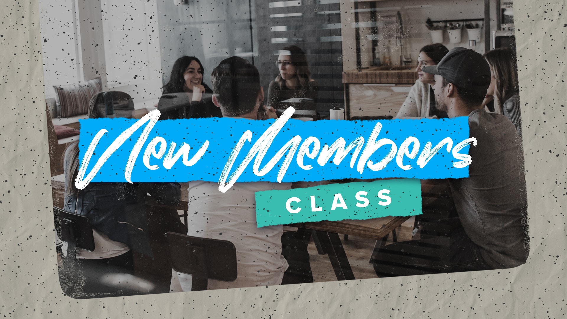 Ministry Graphics: New Members Class - Church Visuals