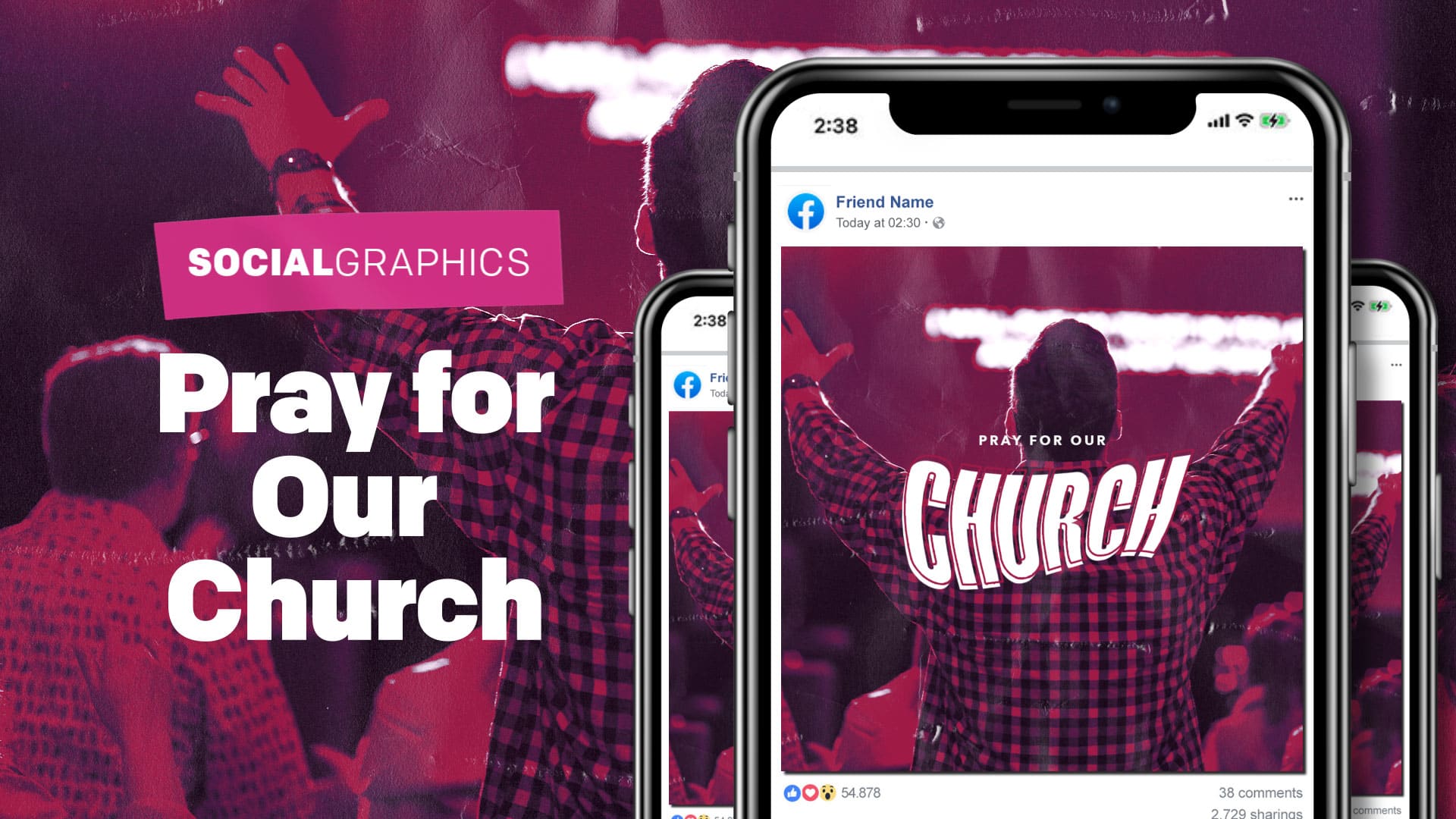 Pray For Our Church - Church Visuals