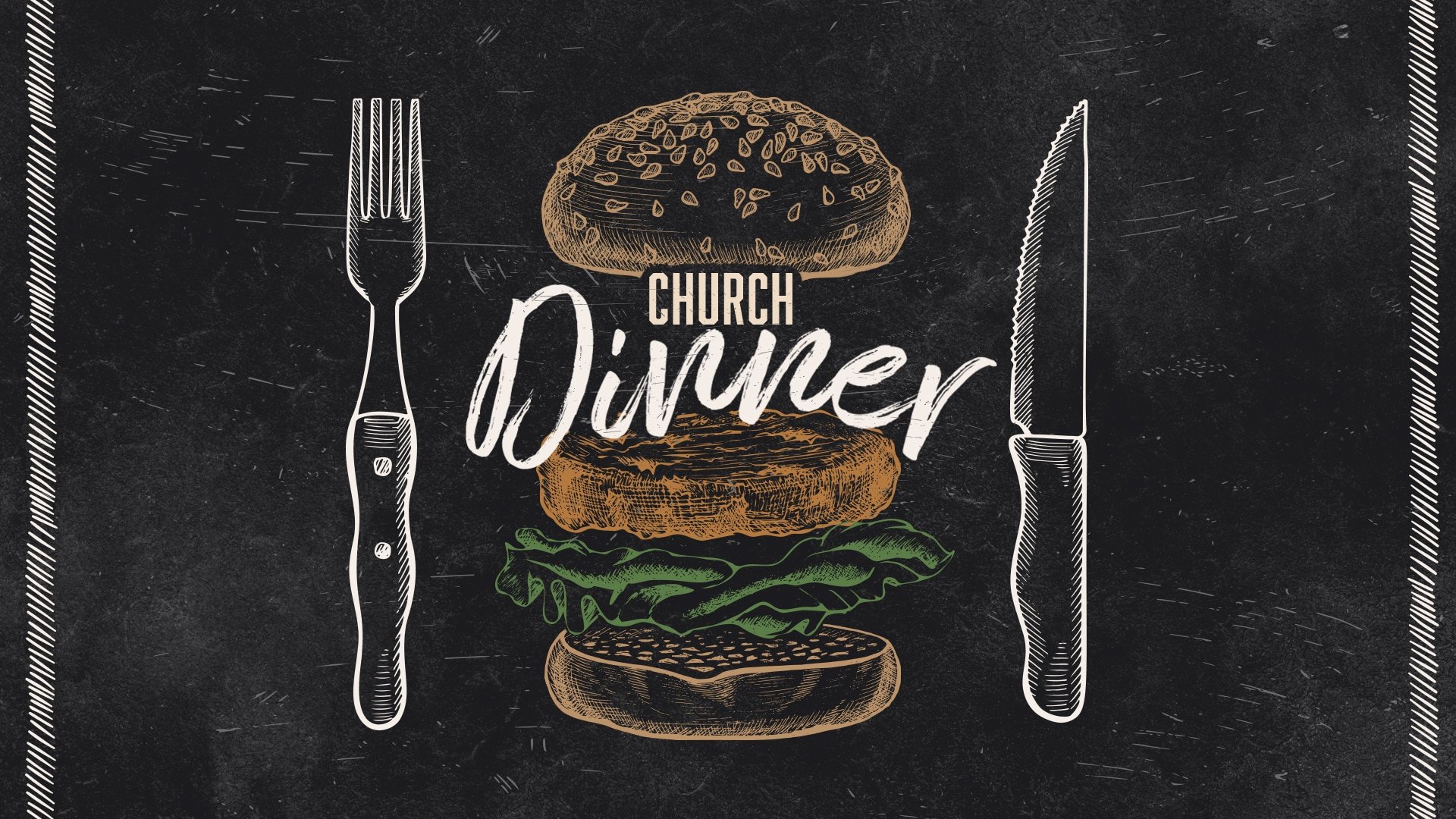Ministry Graphics: Church Dinner - Church Visuals