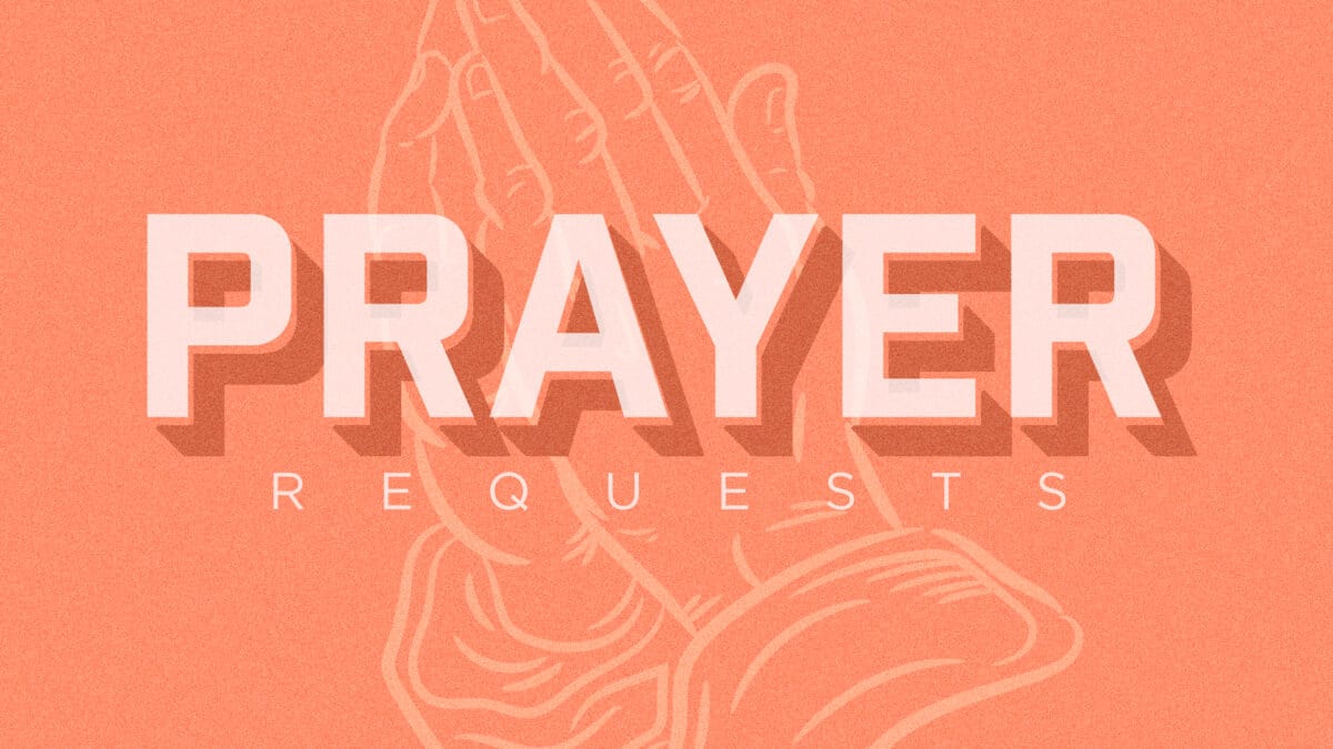 Ministry Graphics: Prayer Requests - Church Visuals